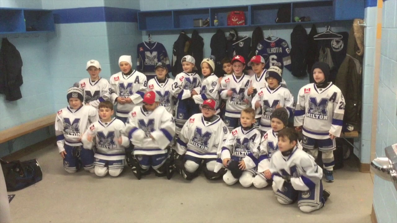 MILTON WINTERHAWKS TYKE WHITE HOMETOWN CHEER - YouTube