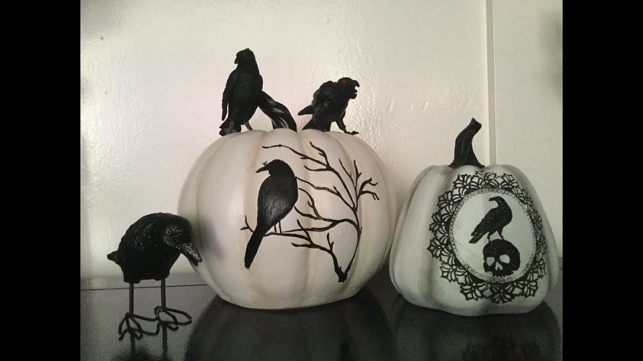 Gothic Fall Autumn Thanksgiving Decor (My Gothic Home) - YouTube