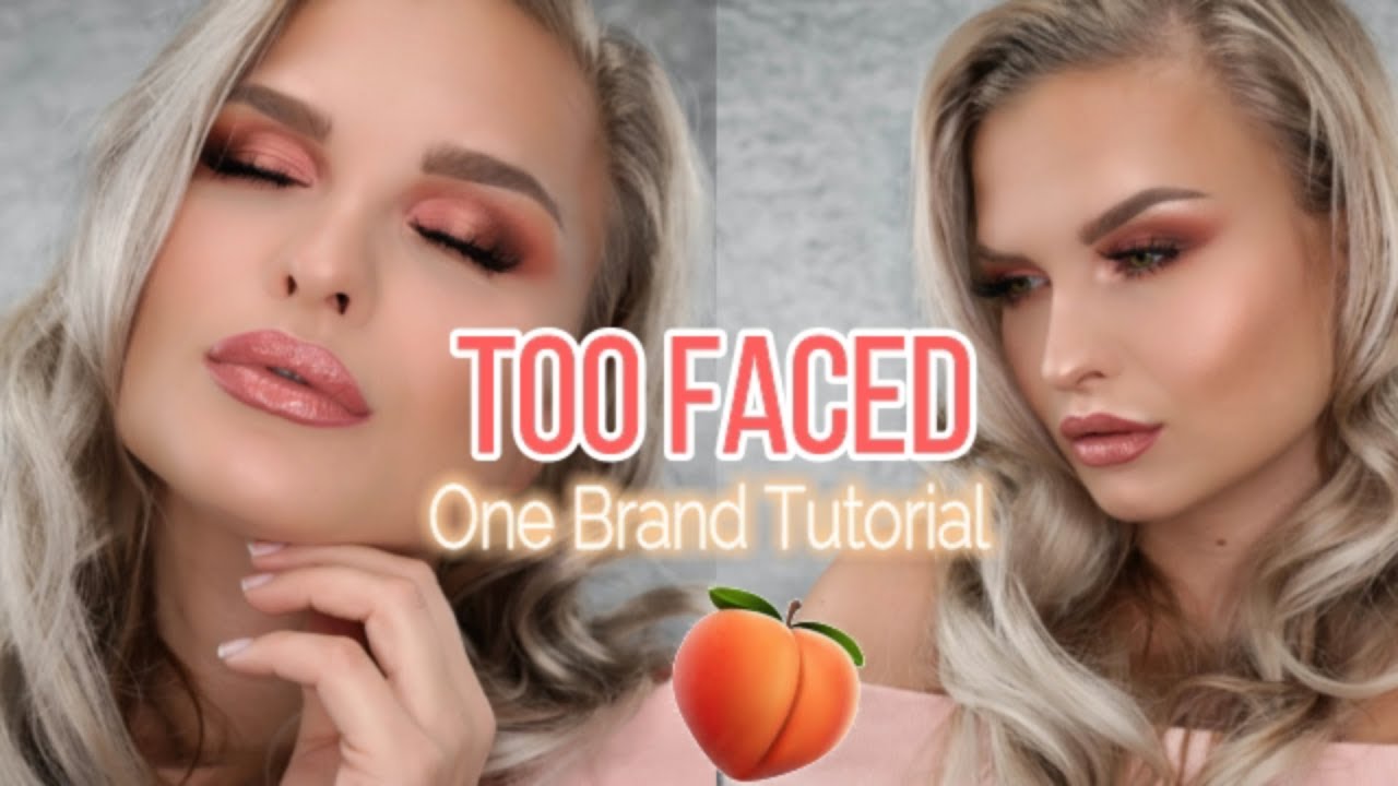TOO FACED in Deutschland! - One Brand Makeup Tutorial - YouTube