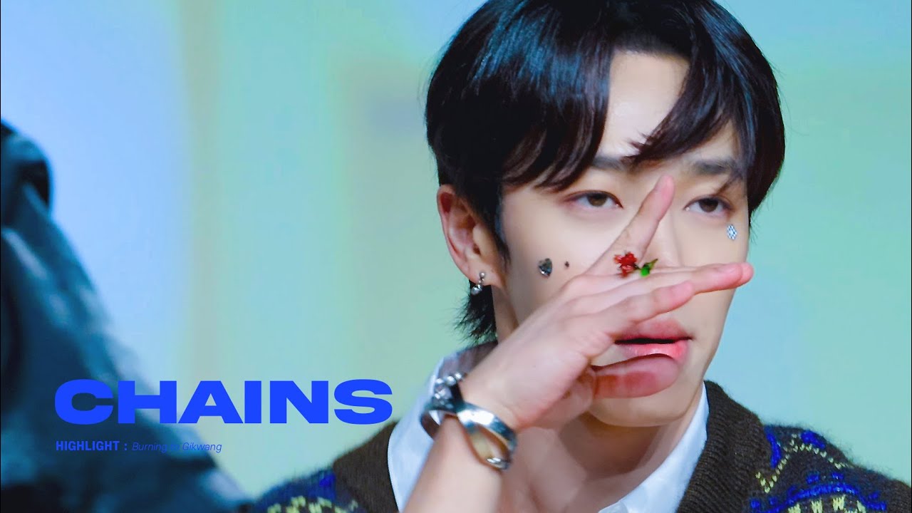 [4K] 250608 하이라이트샵 팬사인회 - Chains 하이라이트X비스트 이기광 직캠 Gikwang focus - YouTube