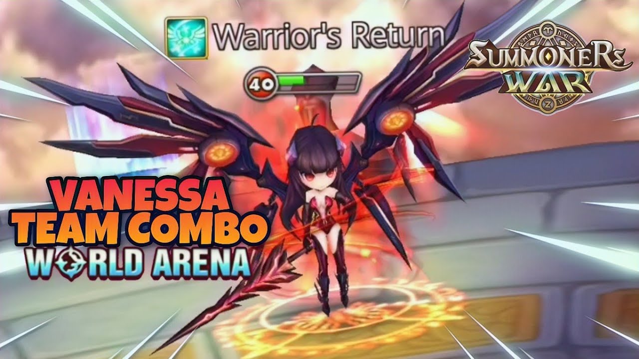 Vanessa Team Combo in World Arena Ep. 3 - Summoners War - YouTube