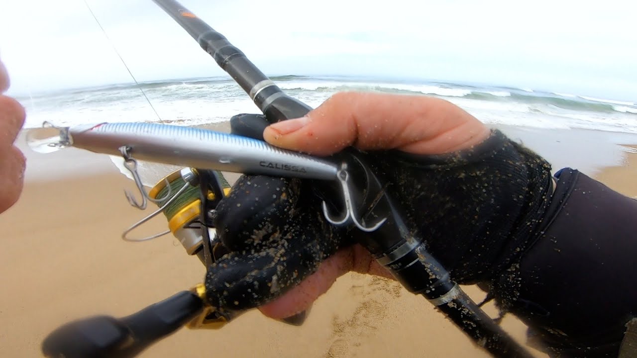 Do Surf Perch Bite Before Rain? (REPLACE STOCK HOOKS) - YouTube