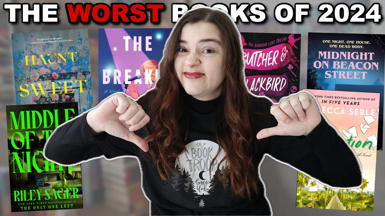 The Worst Books I Read in 2024🙅‍♀️🤦‍♀️ - YouTube
