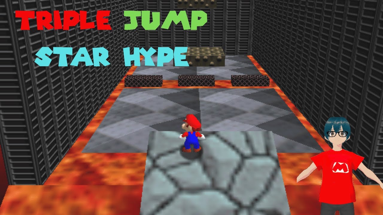 Triple Jump Star Hype in Super Mario 64 Jammin Journey - YouTube