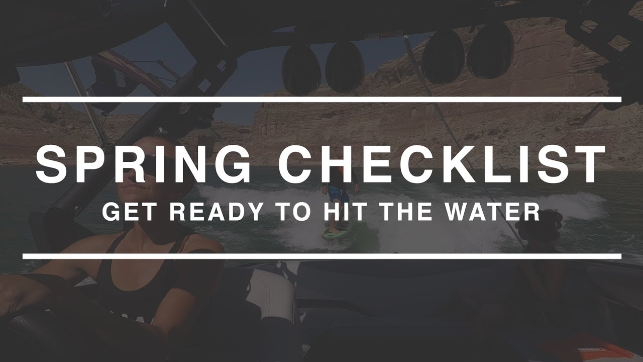 Get Your Boat Ready for the Water! | Spring Checklist - YouTube