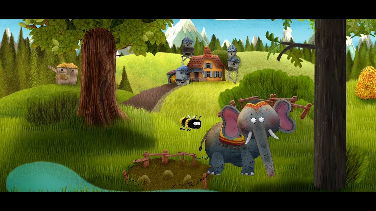 gajah digigit lebah - YouTube