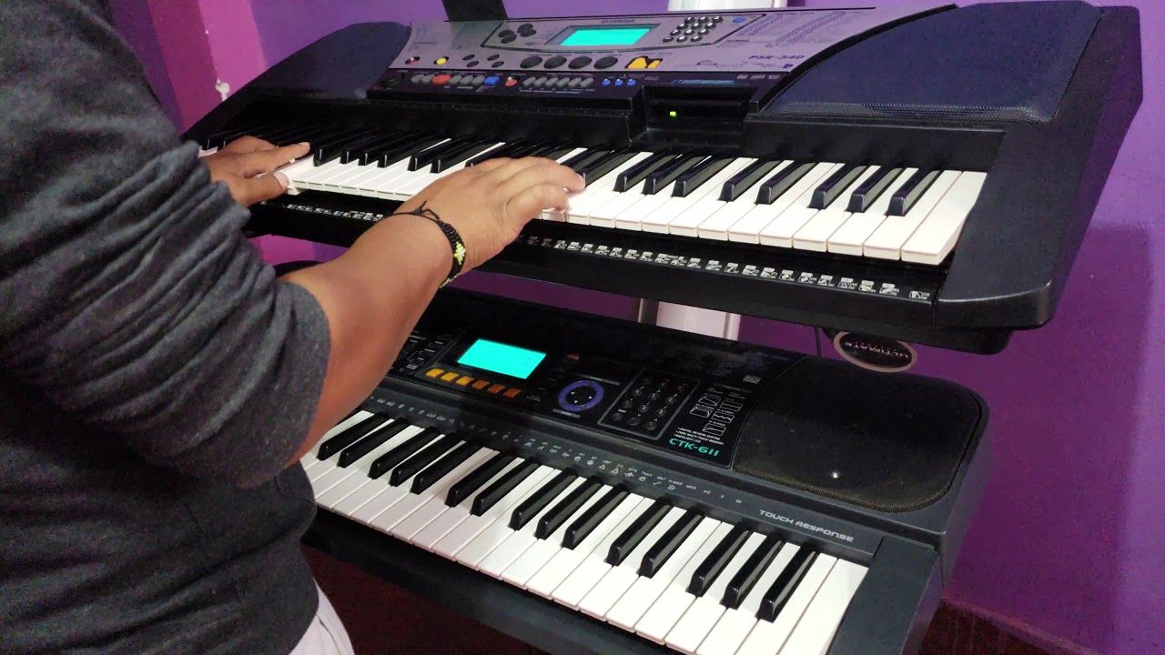 REY DE PAZ Demostración TECLADO YAMAHA PSR 340 CASIO CTK 611 Miguel ...