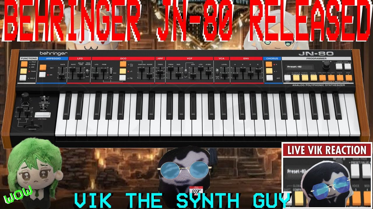 The Behringer Juno Clone Is Already Available For Preorder | Behringer ...