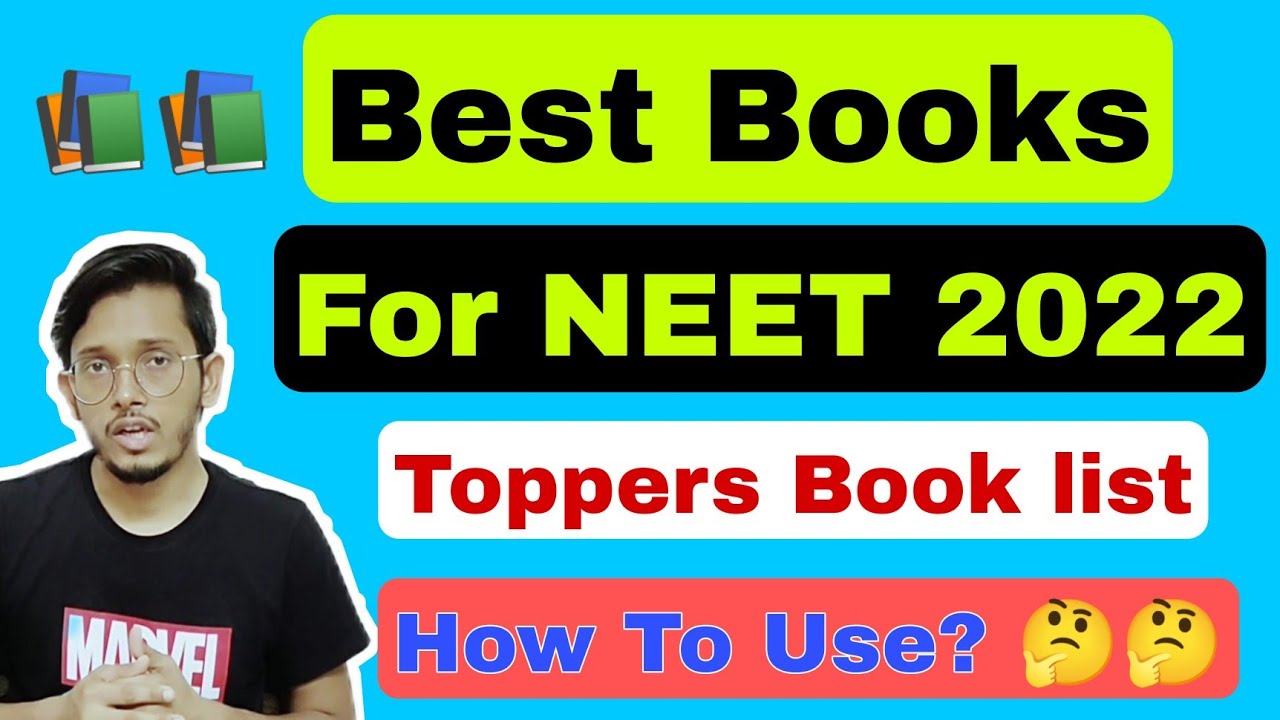 Best Books for NEET 2022 | Toppers Book List for NEET 2022 📚📚 How to ...