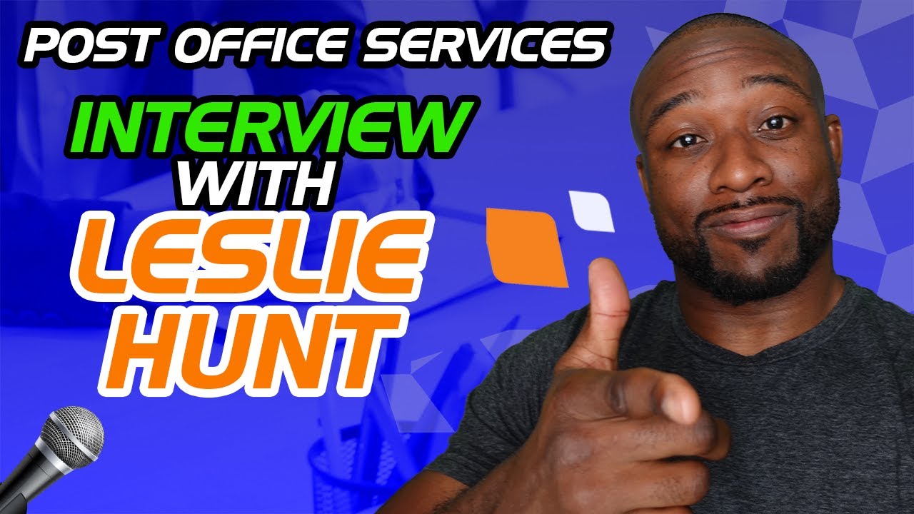 Post Office Services: Interview with Leslie Hunt - YouTube