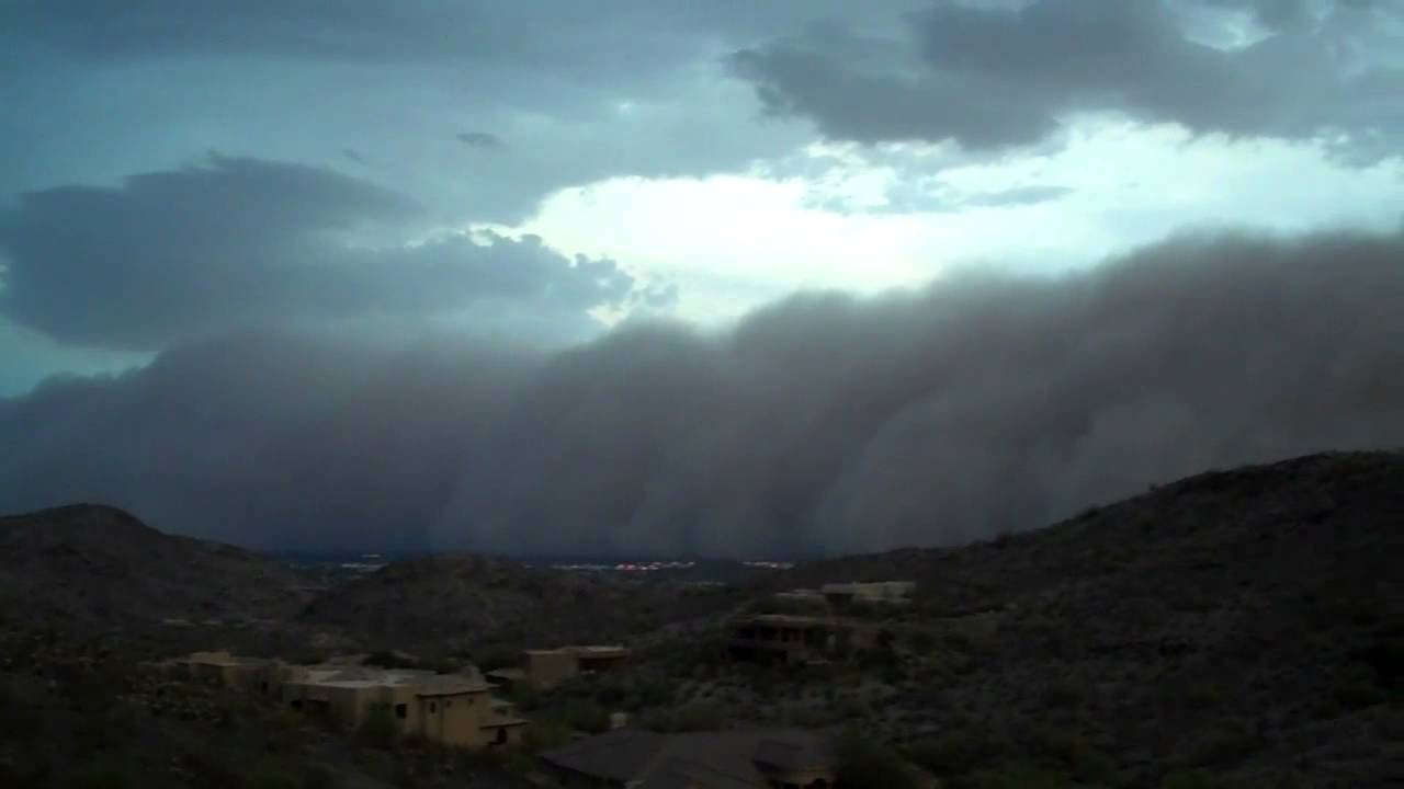 Worst dust storm in Phoenix, ever! - YouTube