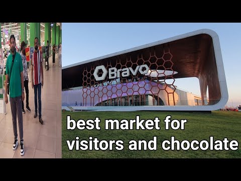Chocolate market bravo market in baku azarbaijan Best cheap price market in baku for visitors 