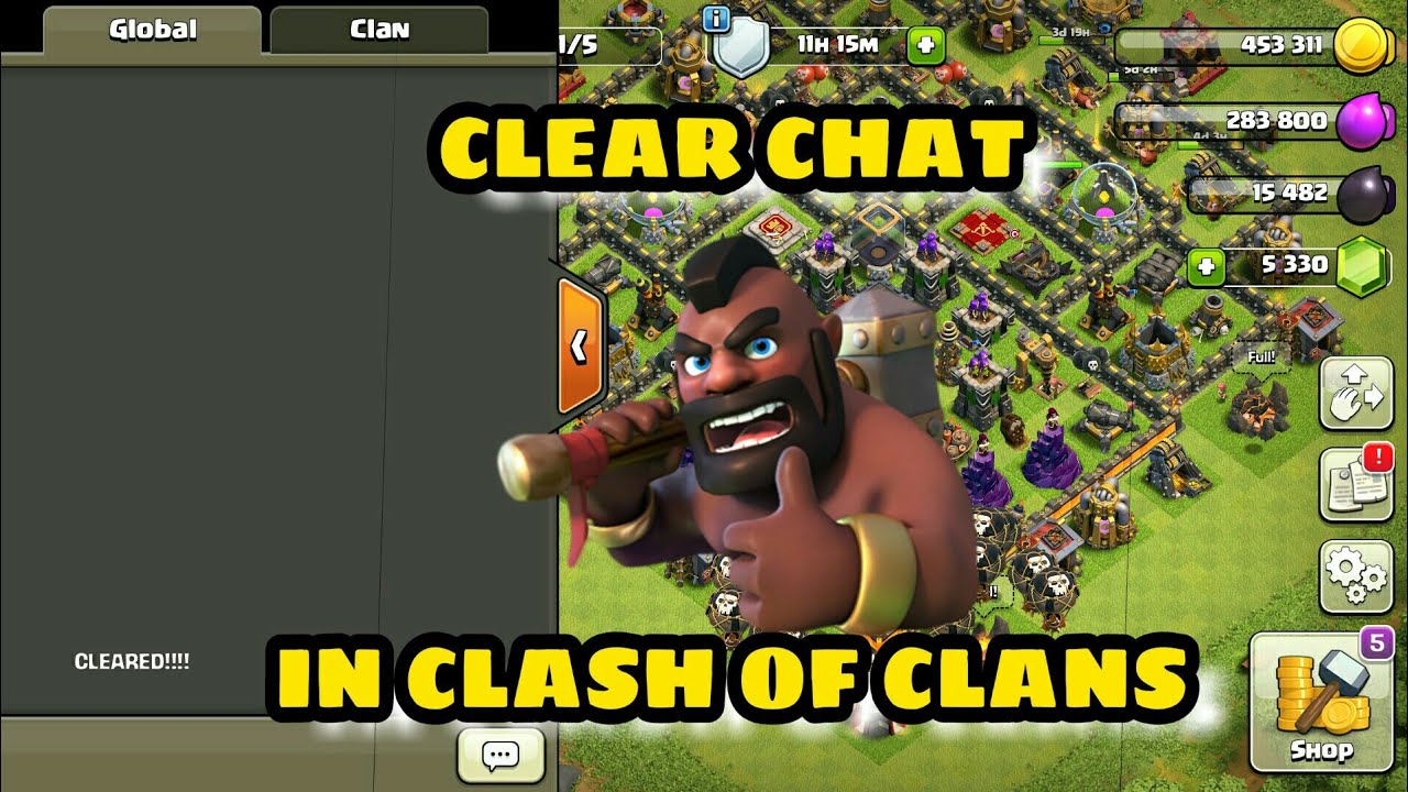 HOW TO CLEAR CHAT IN CLASH OF CLANS AMAZING TRICK 2024 YouTube how-to-clear-chat-in-clash-of-clans-amazing-trick-2024-youtube