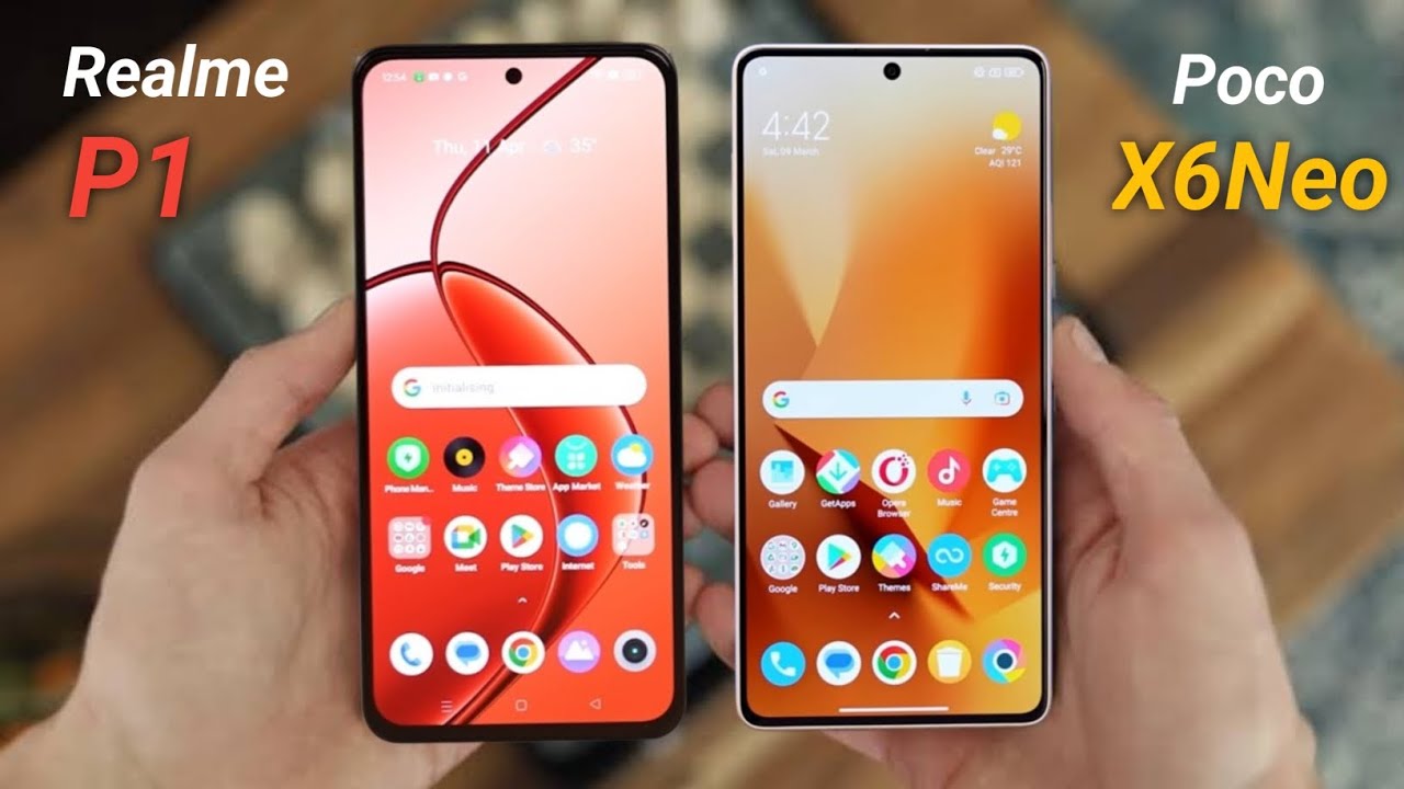 Realme P1 5G vs Poco X6 Neo 5G | KAUN SA LE🤔 | Poco X6 Neo vs Realme P1 ...