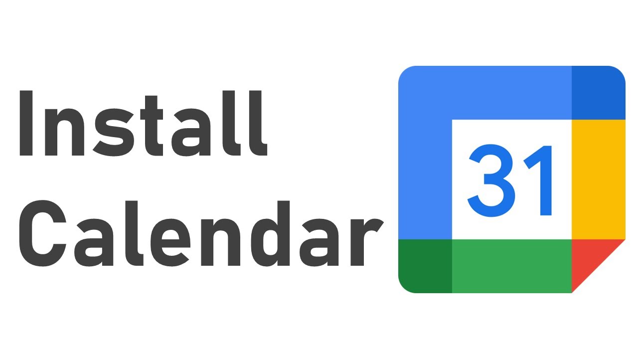 How to Download & Install Google Calendar on Your Computer | Install ...