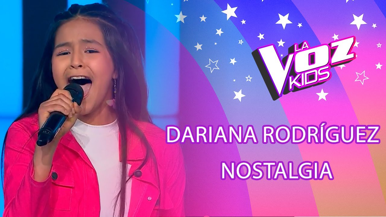 Dariana Rodríguez | Nostalgia | Audiciones a ciegas | Temporada 2022 ...