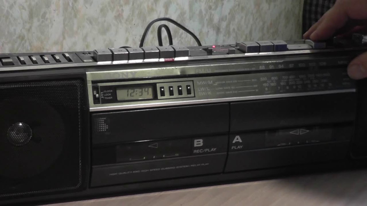 SONY CFS W401L - YouTube