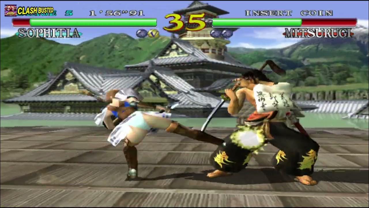 Soul Calibur | Sophitia vs Mitsurugi | Dreamcast Gameplay (2024) - YouTube