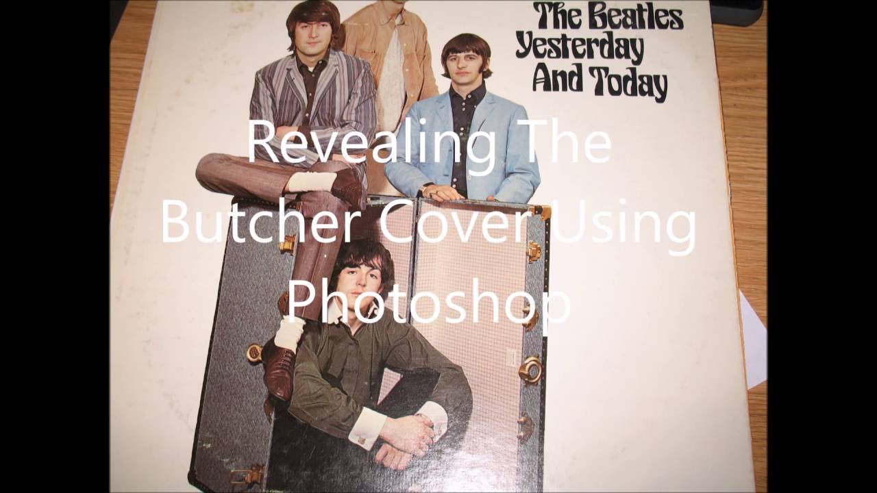 Revealing The Beatles Butcher Cover With Photoshop.(No Audio) - YouTube