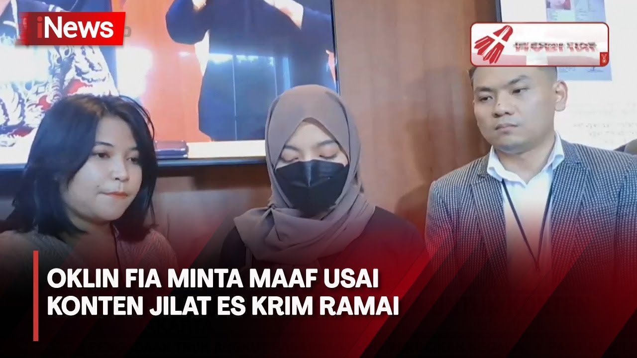 Selebgram Oklin Fia Minta Maaf usai Konten Jilat Es Krim Ramai Hujatan ...
