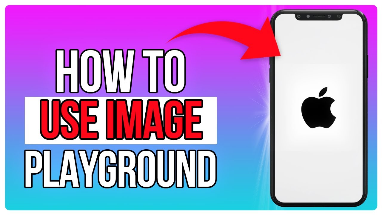 How To Use Image Playground On iPhone iOS 18.2 (2025) - YouTube
