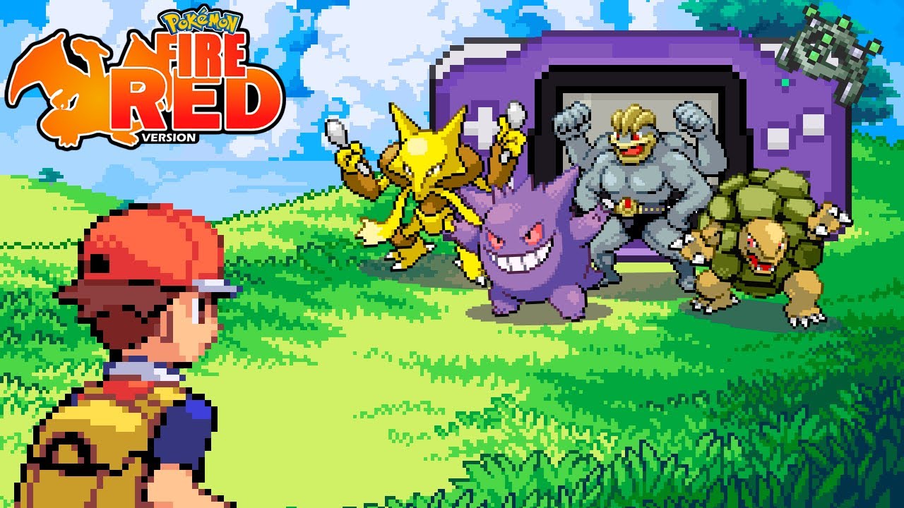 Pokémon Fire Red Versão Definitiva | Exp. All e Evoluções sem Troca! PT ...