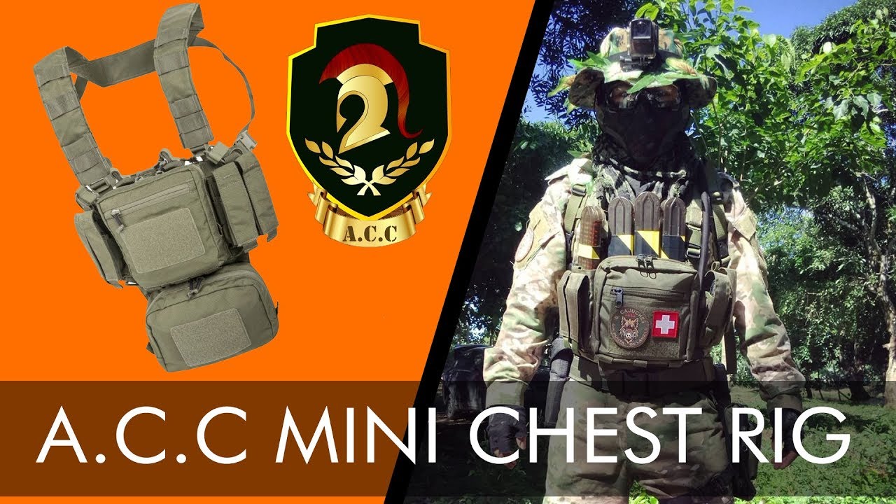 UN CHEST RIG HECHO EN COLOMBIA :0 | A.C.C Mini Chest Rig | - YouTube