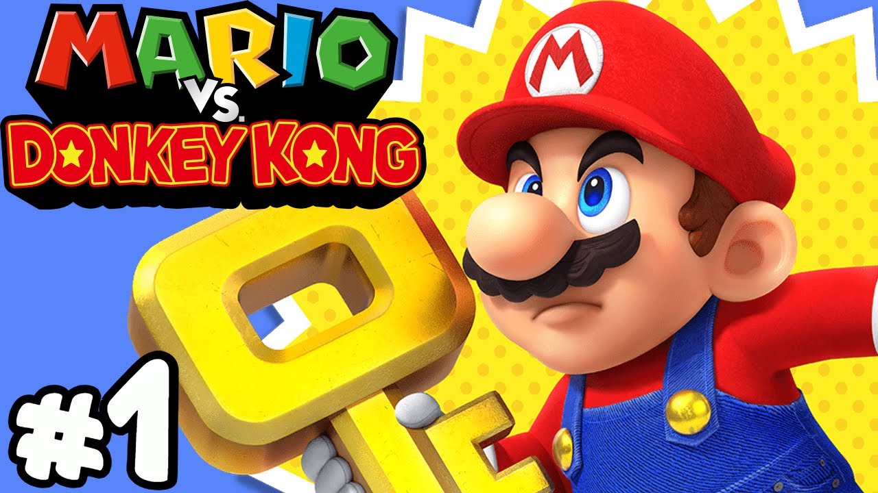 MARIO VS DONKEY KONG SWITCH GAMEPLAY WALKTHROUGH (1) - LEVEL 1 MARIO ...