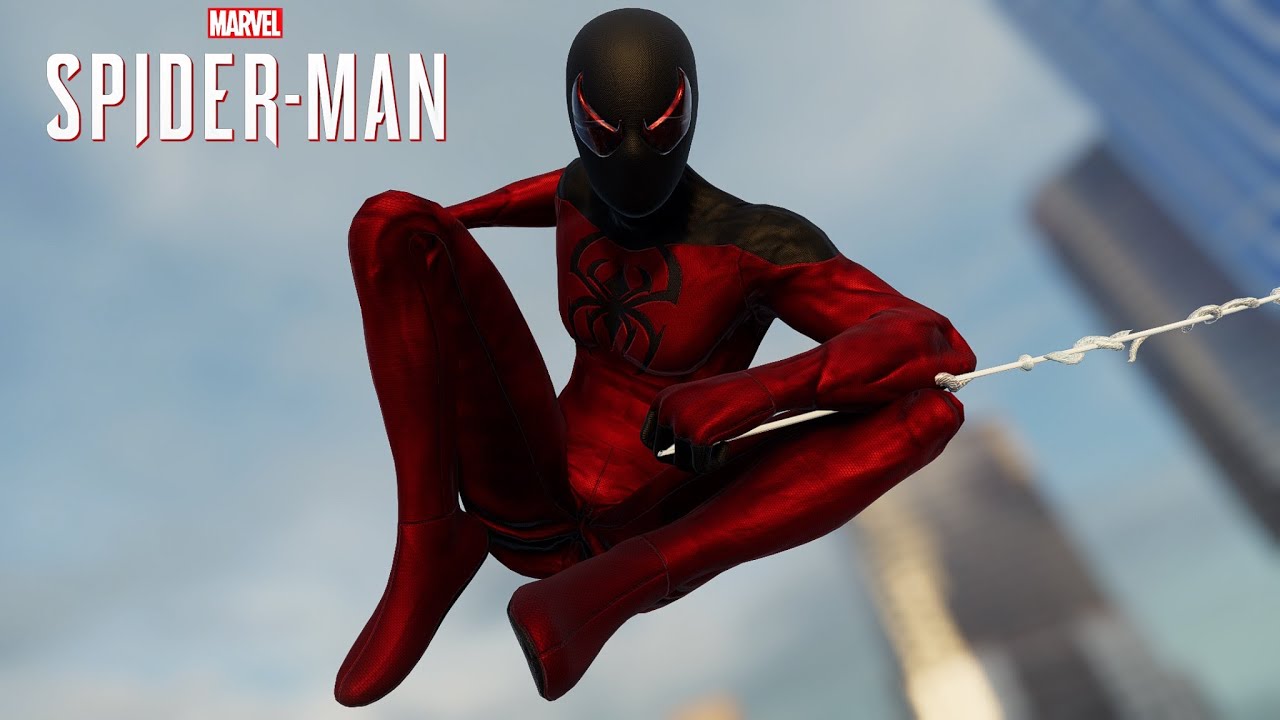 Spider Man PC Scarlet Spider Kaine Suit MOD Free Roam Gameplay YouTube spider-man-pc-scarlet-spider-kaine-suit-mod-free-roam-gameplay-youtube