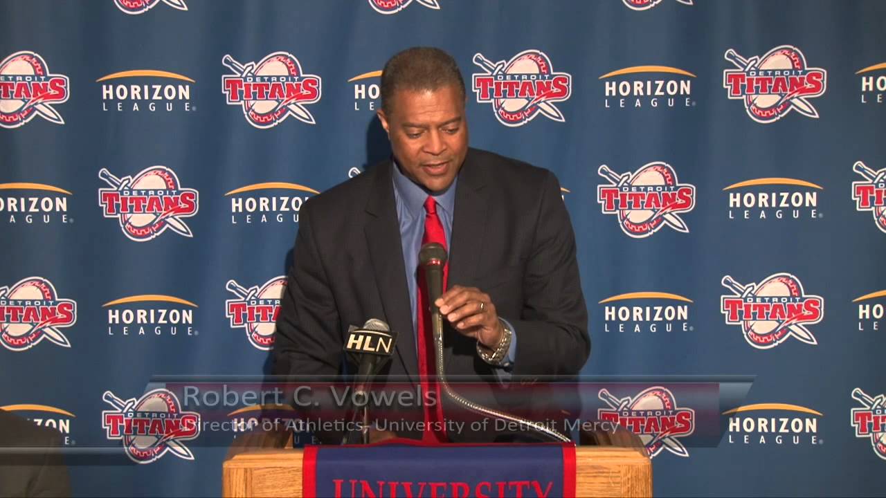 Bernard Scott Introductory Press Conference at UDM - YouTube