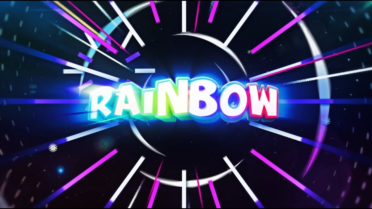 2D INTRO FREE FOR RAINBOW - YouTube