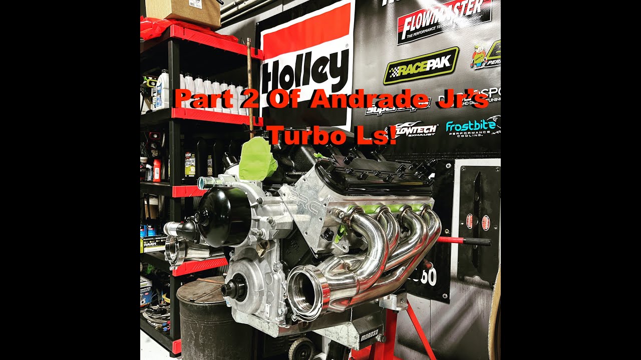 Part 2: Andrade Jr Finishes His Malibu's Turbo Ls Motor! - YouTube