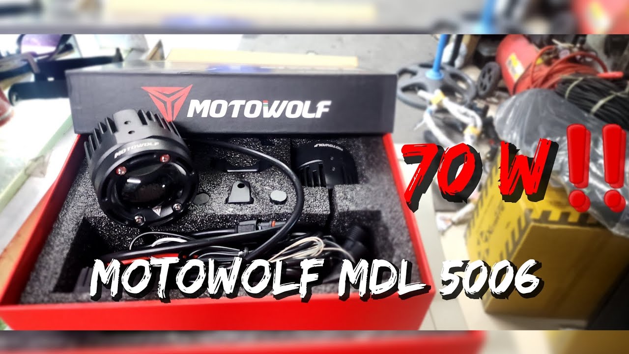 Motowolf 5006 70watts, one of the best auxillary lights available in ...