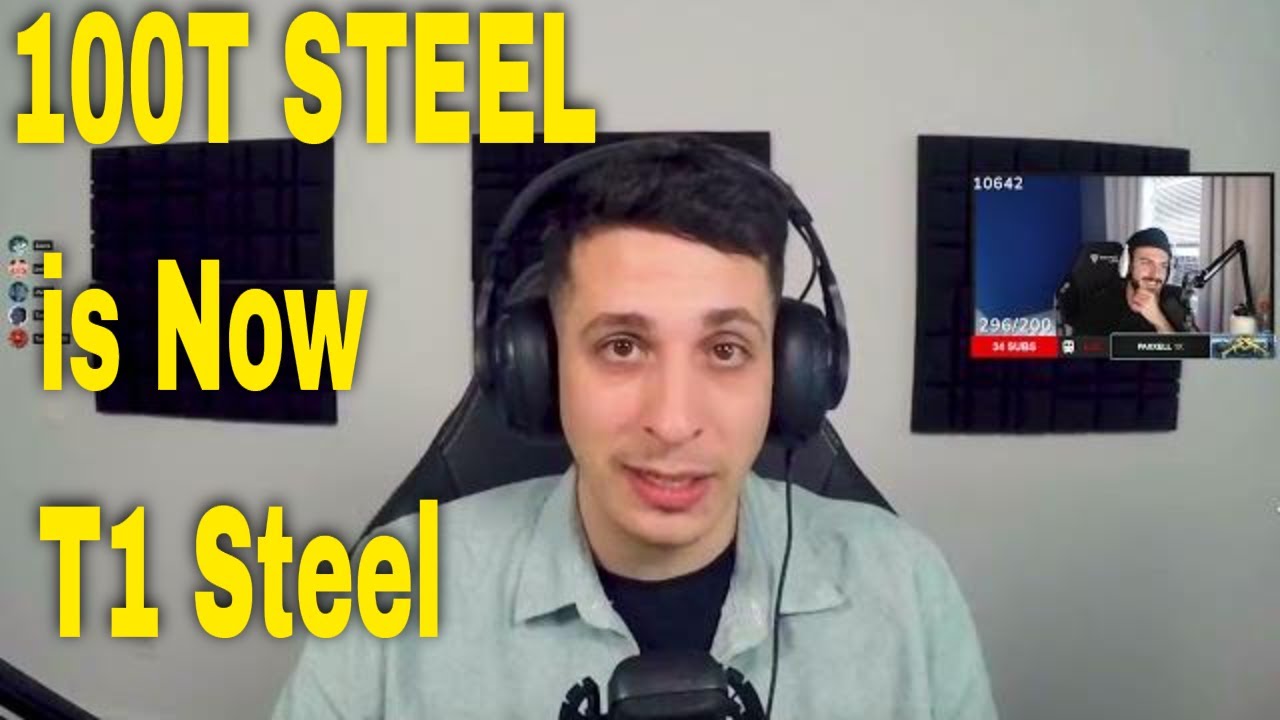 100T Steel Joins T1 Valorant as new Team Igl - YouTube