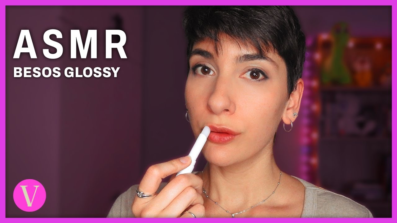 ASMR Español | BESOS Glossy y MOUTH SOUNDS cremosos - YouTube