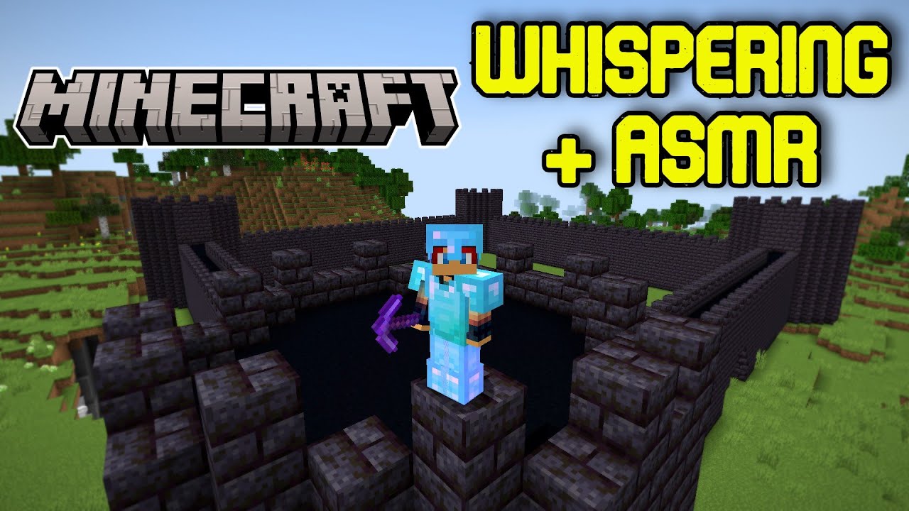 Minecraft | Whispering & ASMR | Building A Subway Station Part 23 - YouTube