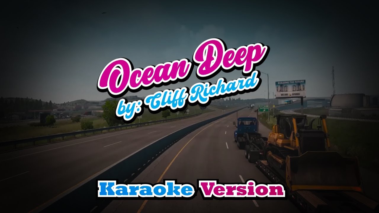 Ocean Deep - Cliff Richard - karaoke - YouTube