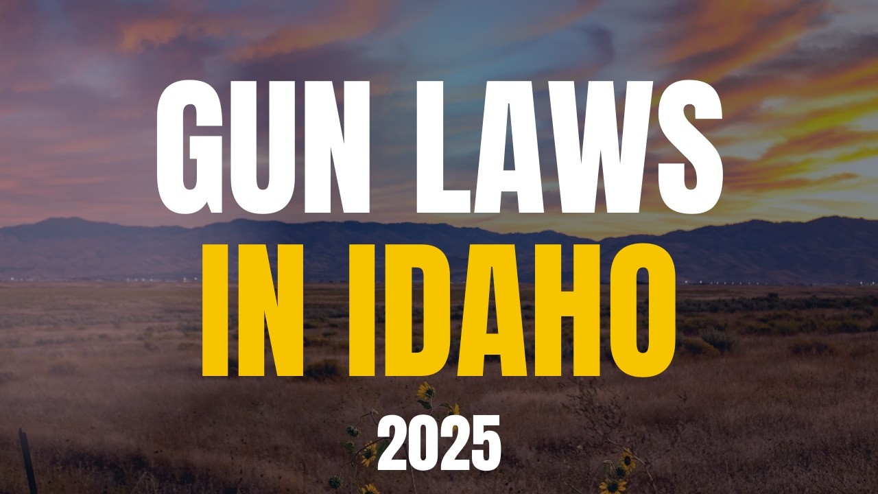Idaho GUN Laws You Need to Know | 2025 - YouTube