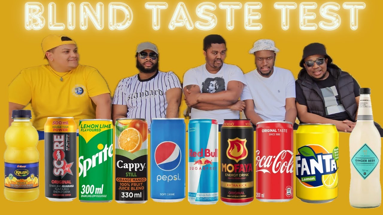 Guess the drink : Blind Taste Test - YouTube
