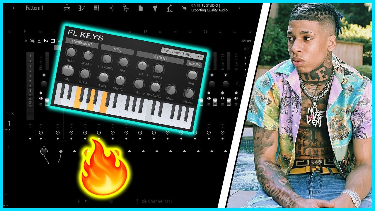 How To Make DARK Piano Beats For NLE CHOPPA From Scratch Fl Studio ...