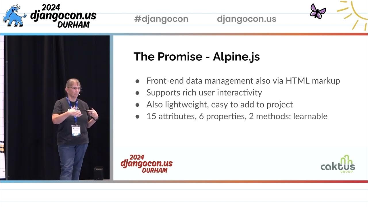 Django + Alpine.js + htmx Ups & Downs with Karen Tracey - YouTube