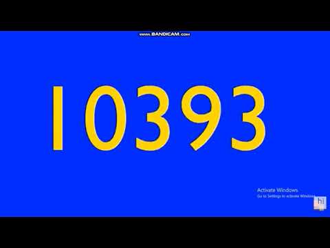 1 to 100000 16x Speed - YouTube