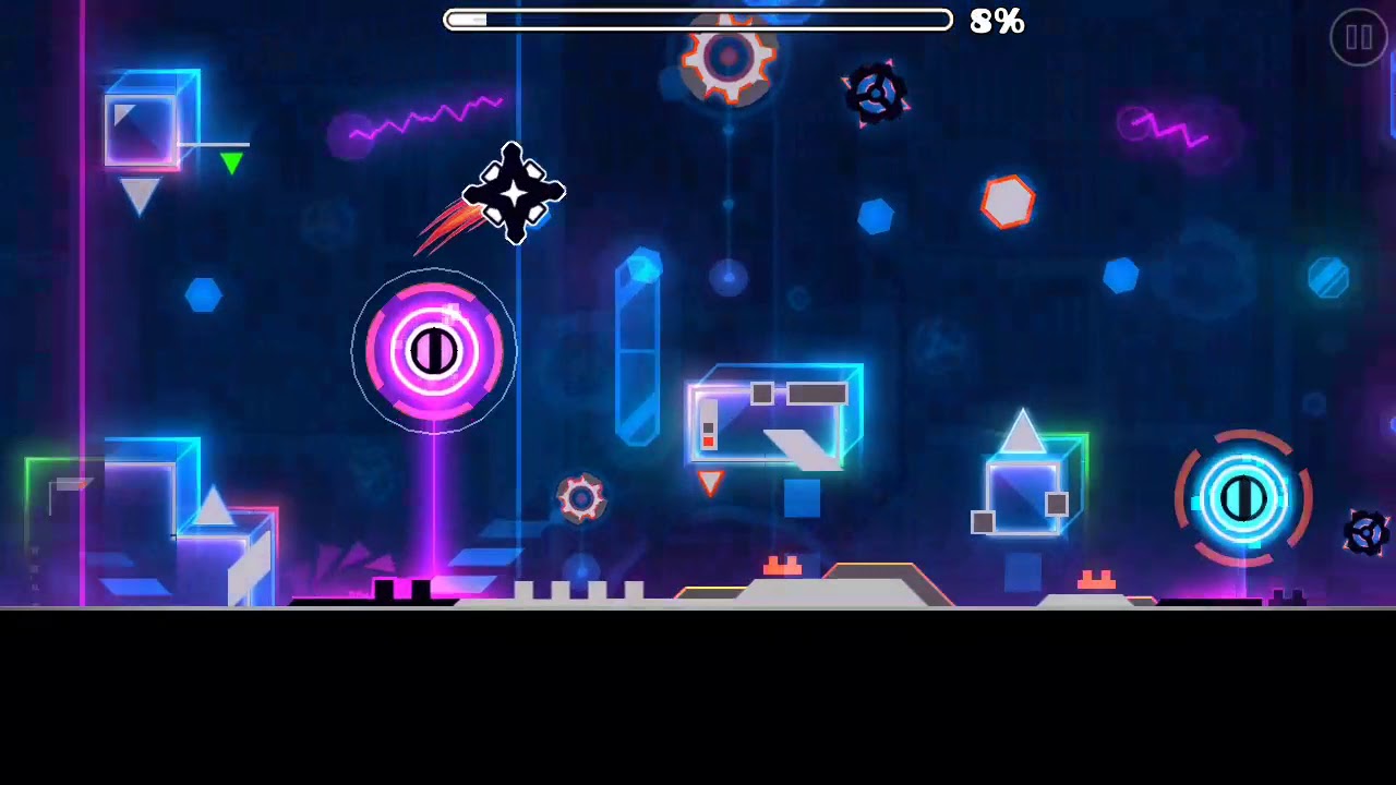 Some attempts @ daily level in gd - YouTube