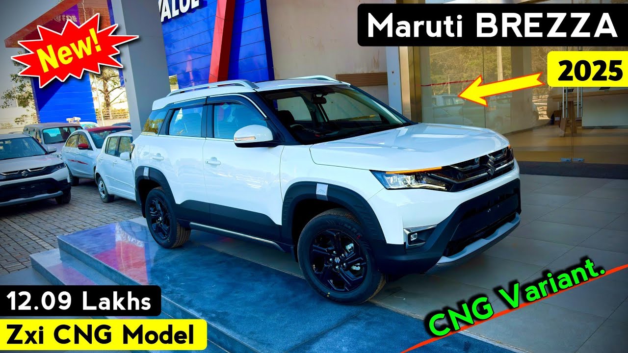 Maruti New Brezza 2025 | Brezza CNG Model | Maruti Brezza Zxi CNG ...