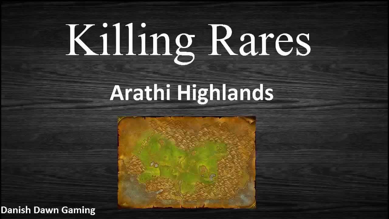 DDG - Rare Hunt - Arathi Highlands - Boros - YouTube