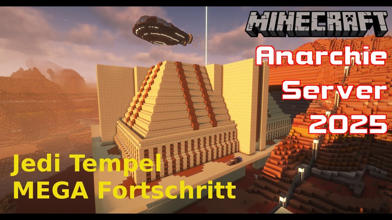 Community Server / Star Wars Jedi Tempel - Minecraft Vanilla Anarchie 2025 - #Live - #47 - YouTube