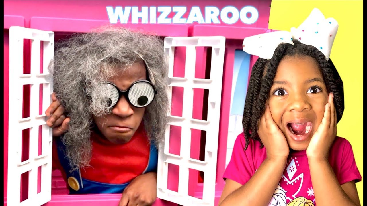 Kids Pretend Play with Playhouse - YouTube