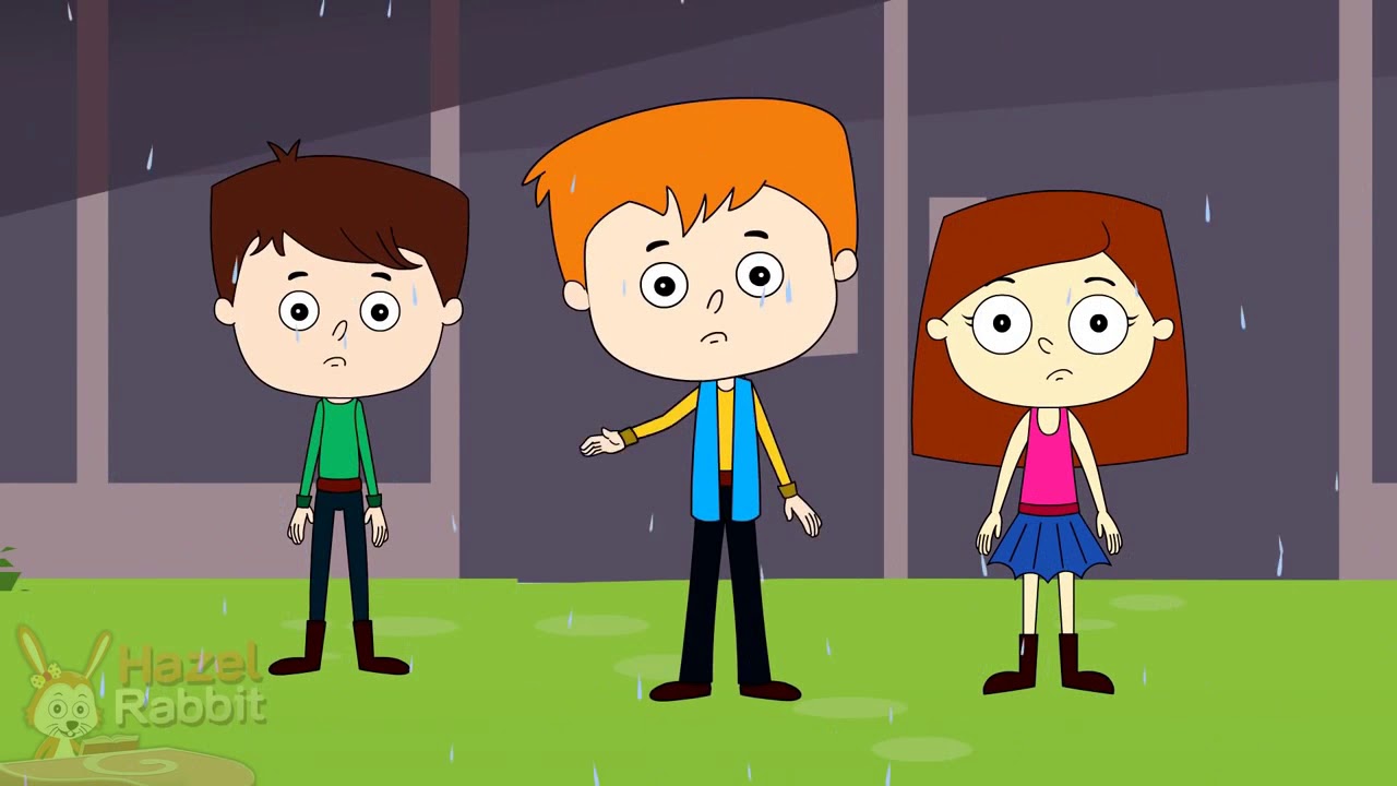 Rain rain go away ! songs for chidren | music video by hazel rabbit ...