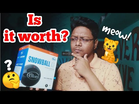 Is Blue Snowball ICE worth it? | Logitech Snowball ICE unboxing ...
