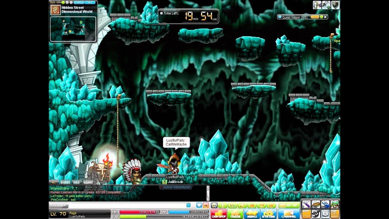 MapleStory Page 3rd Job Advancement White Knight - YouTube